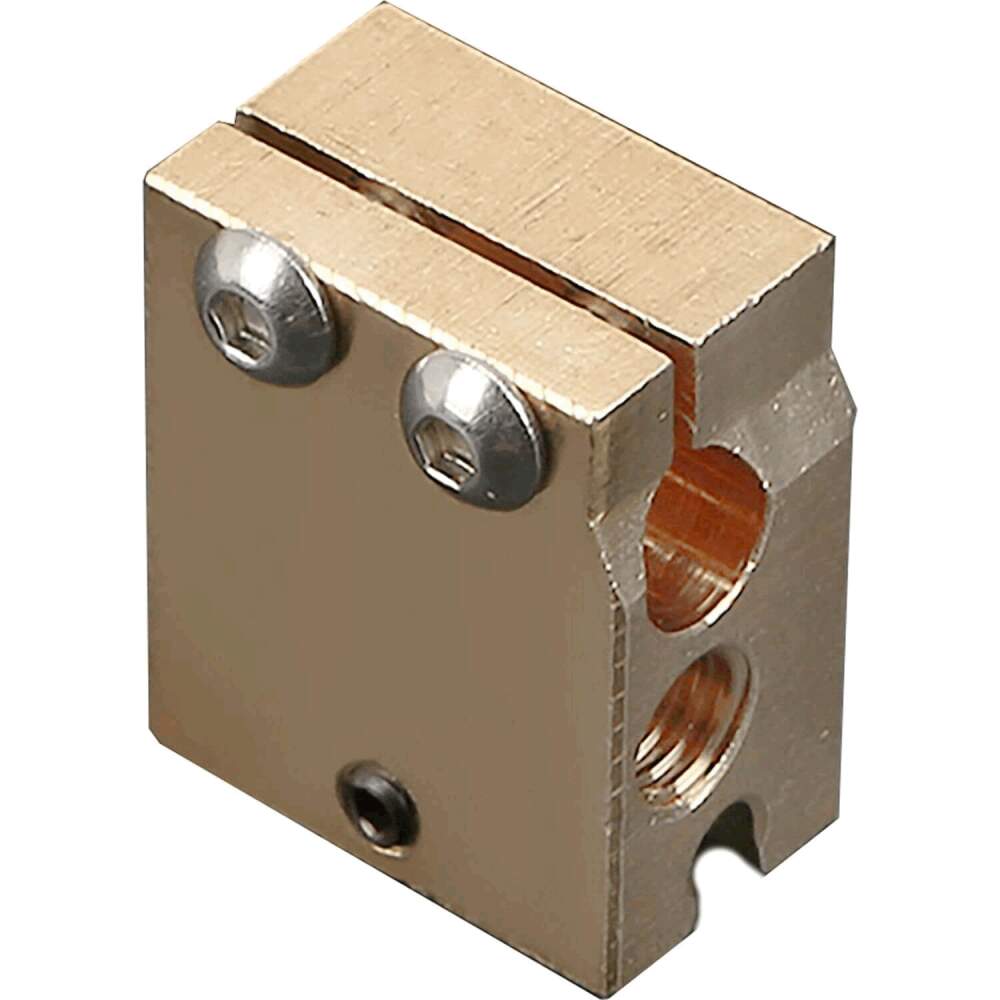 Messing Heizblock für DaVolcano Nozzle Hot Ends Heating Block RepRap