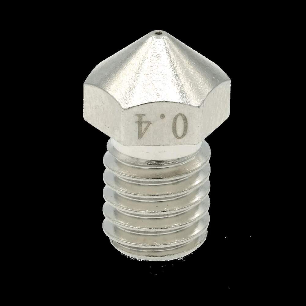 Advanc3D Nozzle für 3D Drucker Kupfer Nickel beschichtet 0.4mm für 1.