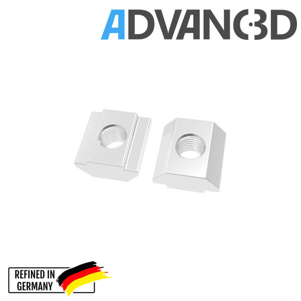 Advanc3D Nutenstein M4 T-Nuts Square Nut 20 Profile (European Standar