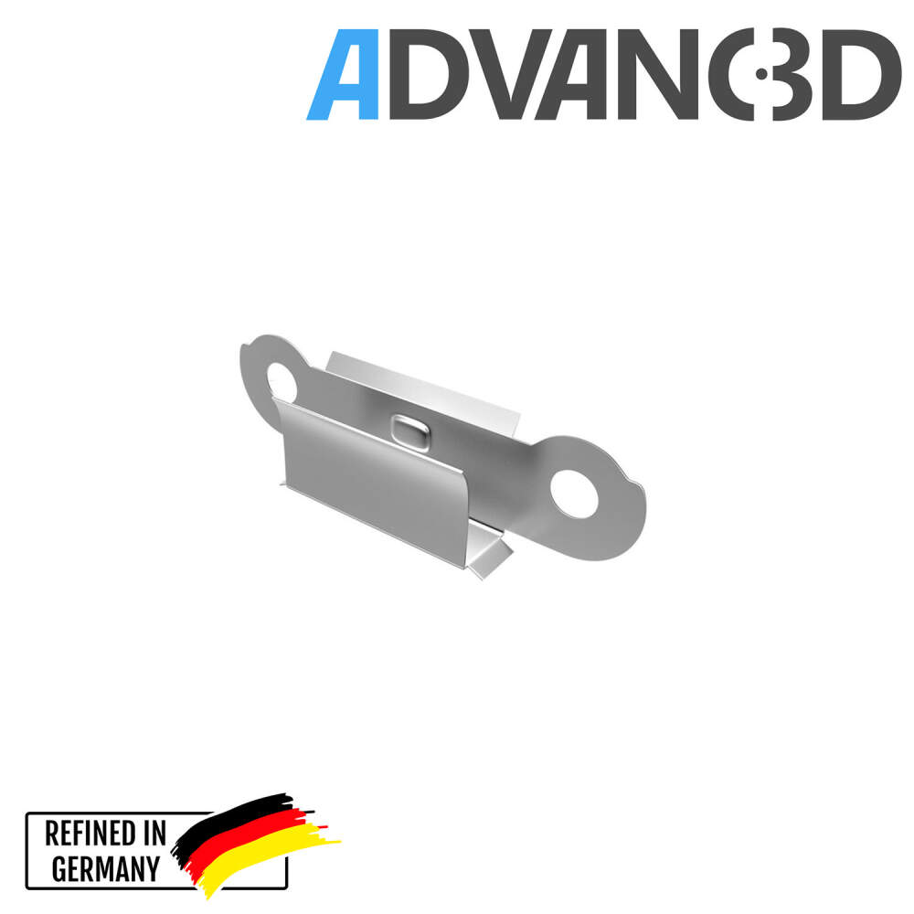 Advanc3D Heizbett Klammer Build Platform Glass Retainer Back für Ulti ...